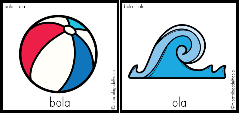 8 Claves para terapia del habla con pares mínimos