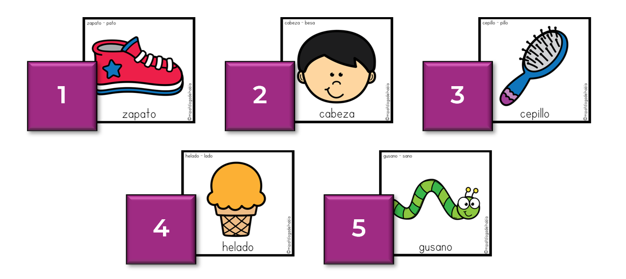 8 Errores comunes al dar terapia del habla-lenguaje con pares mínimos